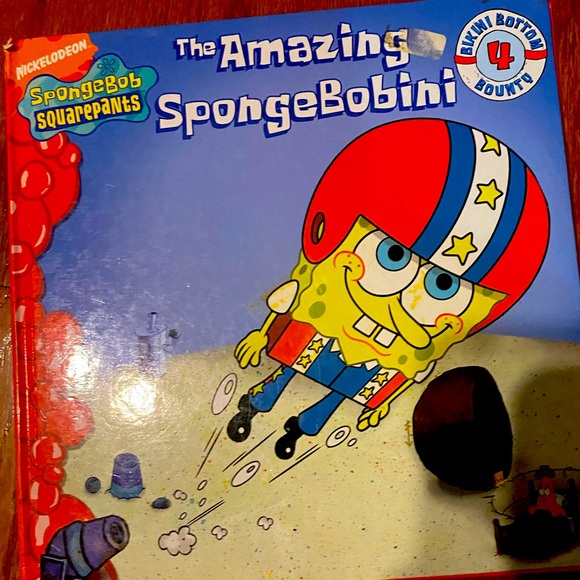 Other | The Amazing Spongebob Story Book | Poshmark